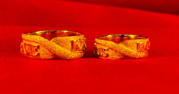Infinity Sand Ring