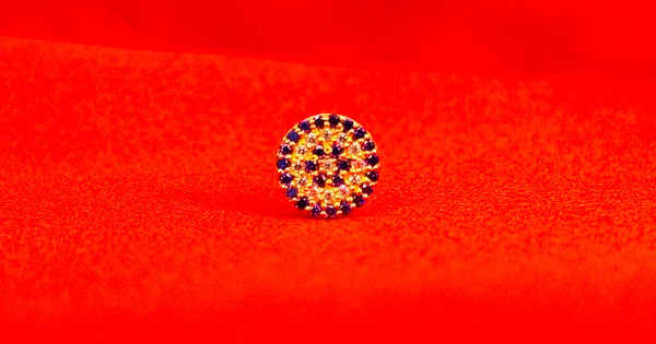 2C Stone Round Nose Pin